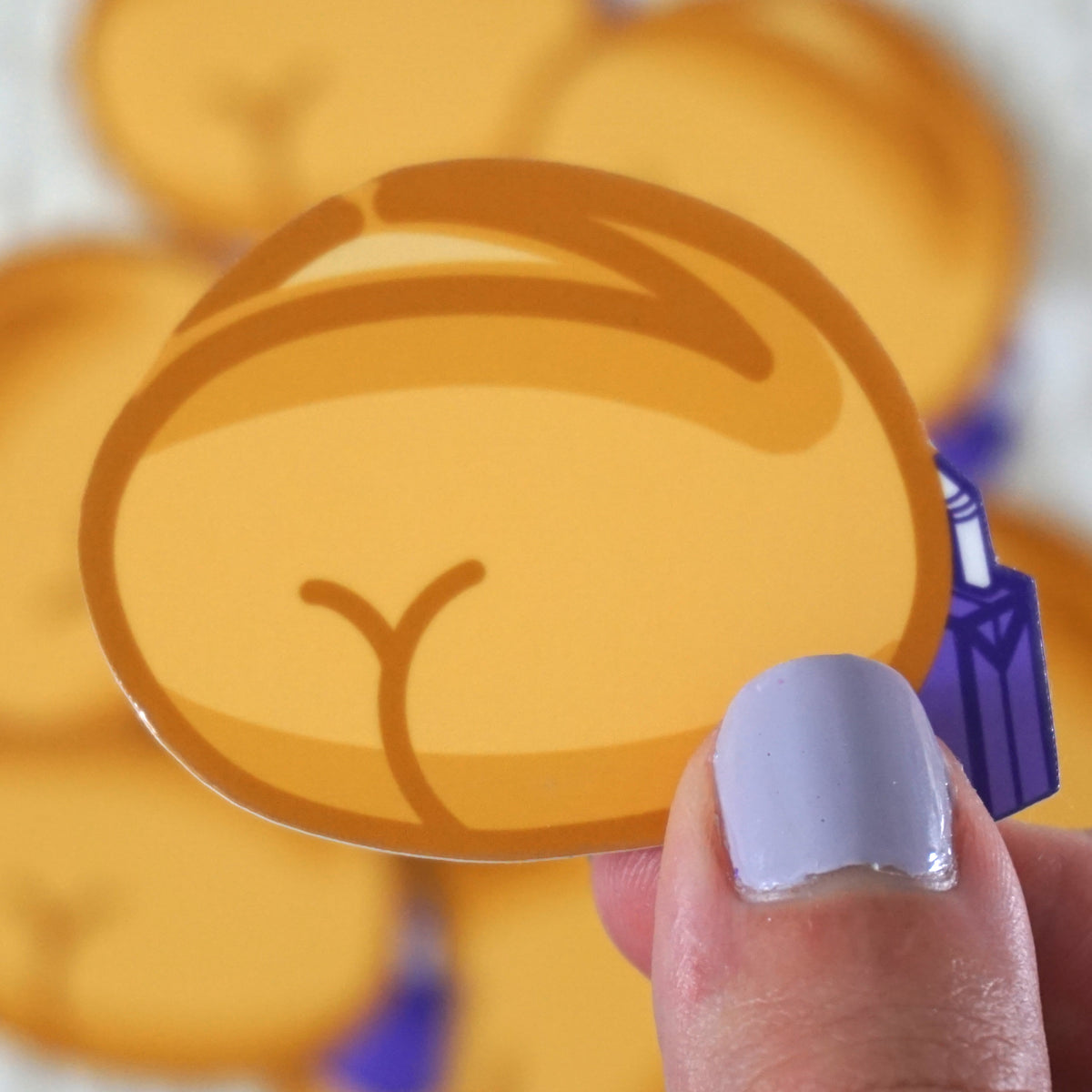 Butt Bun Sticker – erinbunpaints